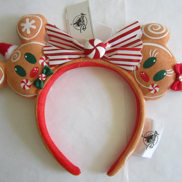 Disney | Other | Disney Mickey Minnie Gingerbread Headband | Poshmark